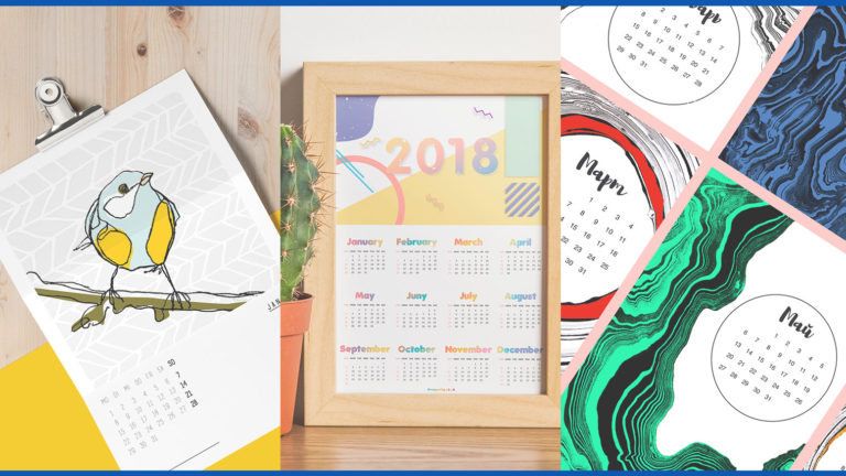 24 Stunning Calendar Designs for Inspiration (Updated!) | PrintRunner Blog