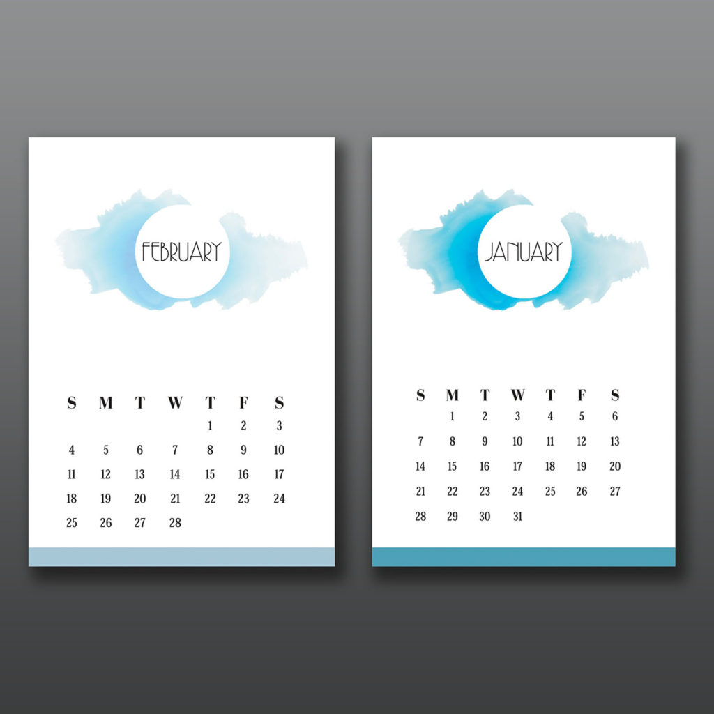 24 Stunning Calendar Designs for Inspiration (Updated!) | PrintRunner Blog