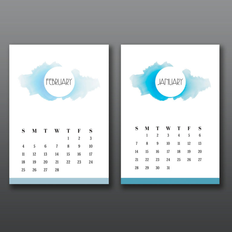 24 Stunning Calendar Designs for Inspiration (Updated!) | PrintRunner Blog