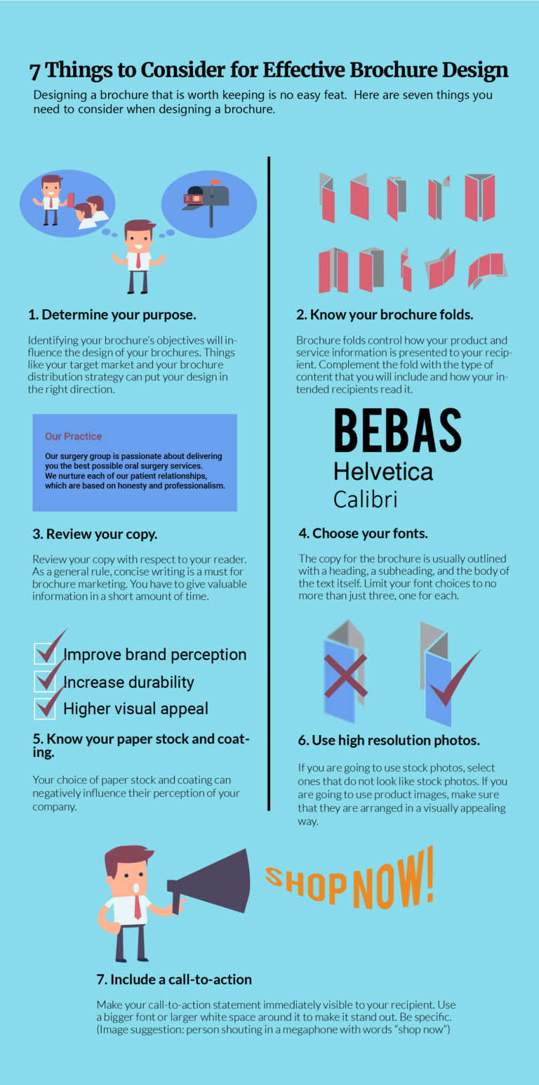 7 Things to Consider for Effective Brochure Design | PrintRunner Blog